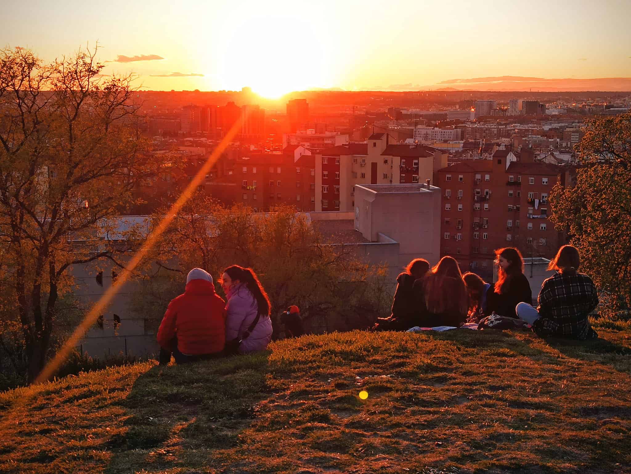 Los atardeceres otoñales más bonitos de la ciudad de Madrid 2022
